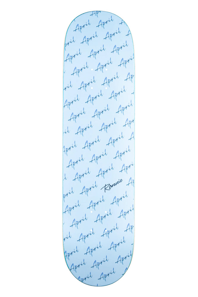 April Skateboards Ronnie Kessner Script Logo Deck 8.5" – Mantis Skateshop