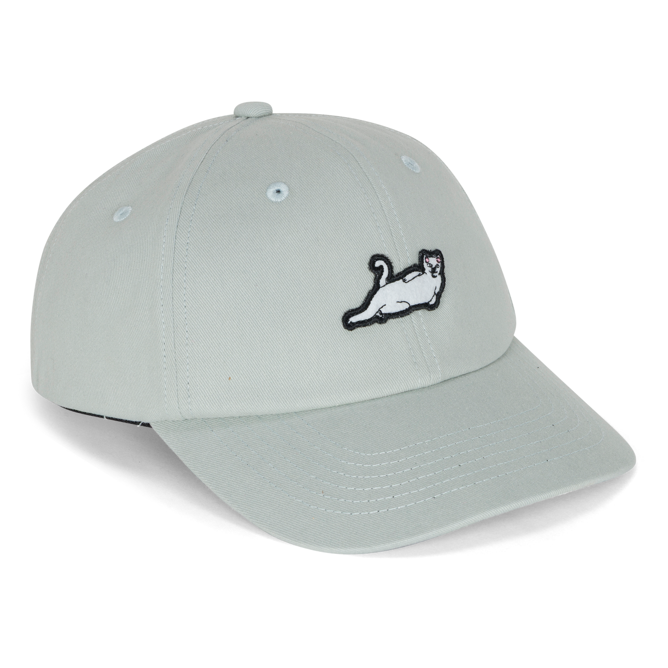 Catstanza Dad Hat (Sage Grey) – Mantis Skateshop