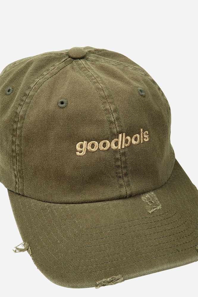 GOODBOIS Official Rugged Cap Khaki | Caps | Headwear | Mantis Skateshop ...