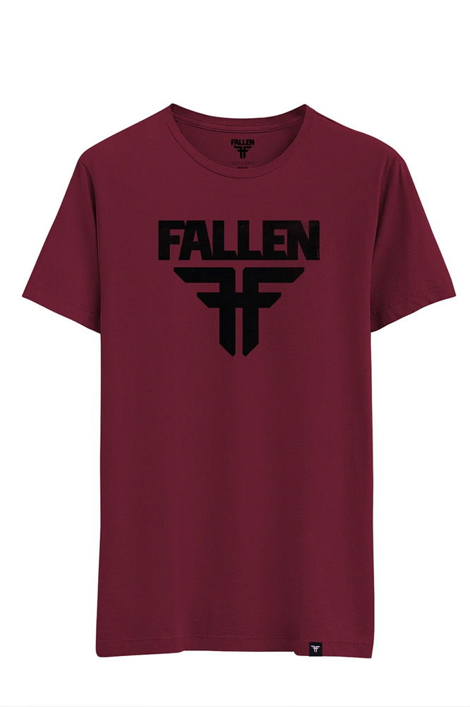 FALLEN Insignia Tee Burgundy | T-Shirts | Oberteile | Mantis Skateshop ...