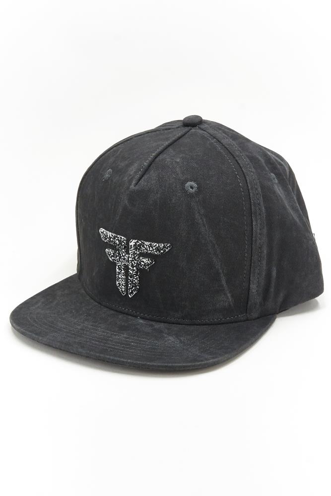 FALLEN Trademark Cap Black Enzymatic Wash | Caps | Headwear | Mantis ...