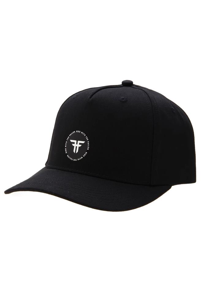 FALLEN Trademark Ring Cap BLACK | Caps | Headwear | Mantis Skateshop ...