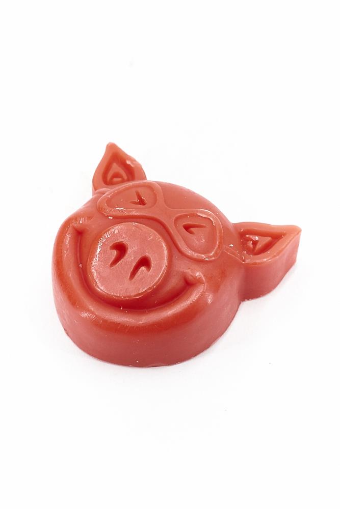 PIG Head Curb Wax Red | Skate Wax | Skateshop | Mantis Skateshop Hamburg