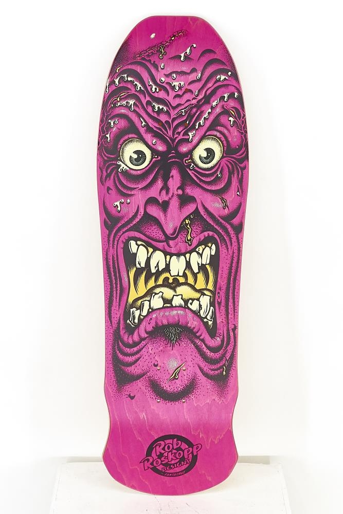 Santa Cruz Roskopp Face Reissue Pink | Shaped Decks | Skateshop ...